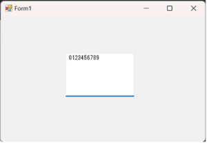 【C#】テキストボックスの使い方と各種設定【改行サイズ変更など】