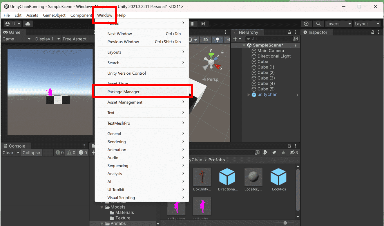 【Unityちゃん】ピンクになった時の解決策と原因【3Dオブジェクト】