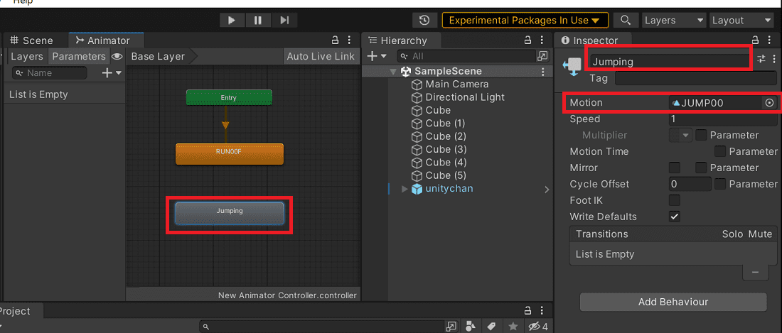Unityちゃんをジャンプさせる方法【アニメーションの遷移(動かし方)】 - ITエンジニアの畑